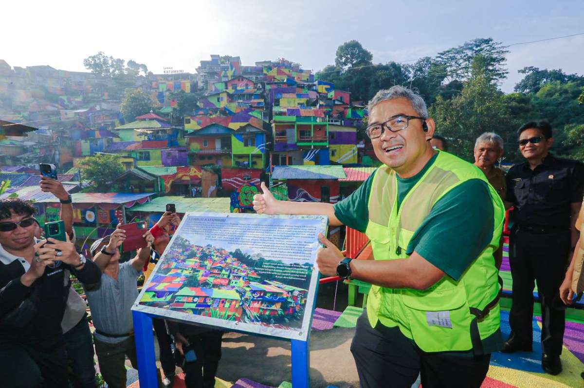 Lembur Katumbiri, Kampung Wisata Murah Meriah di ‘Jantung’ Kota Bandung ...