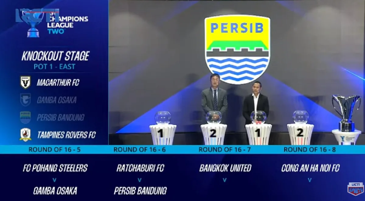 Drawing ACL 2: Persib Bandung Tantang Ratchaburi FC, Faktor Jarak Jadi ...